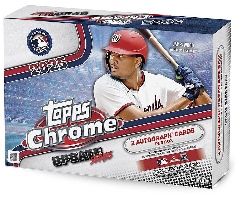2025 MLB Topps Chrome Update Series Breaker's Delight