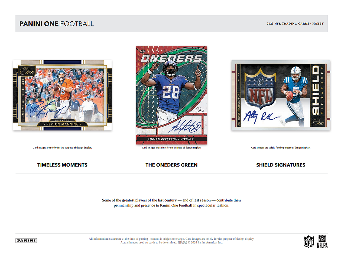 2023 NFL Panini One