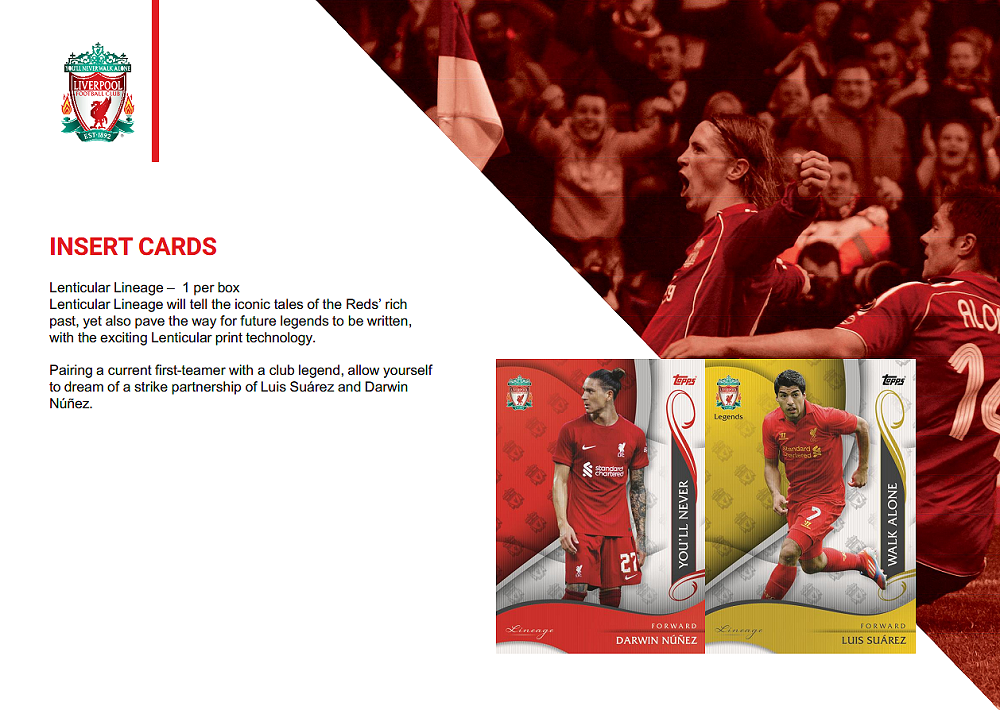 2023-23 Topps Liverpool Lineage