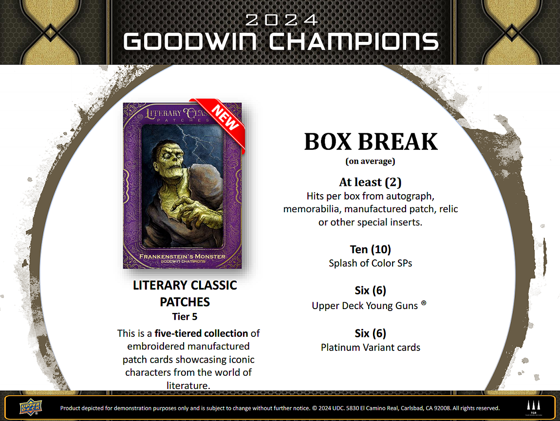 2024 Upper Deck Goodwin Champions Hobby ASIA
