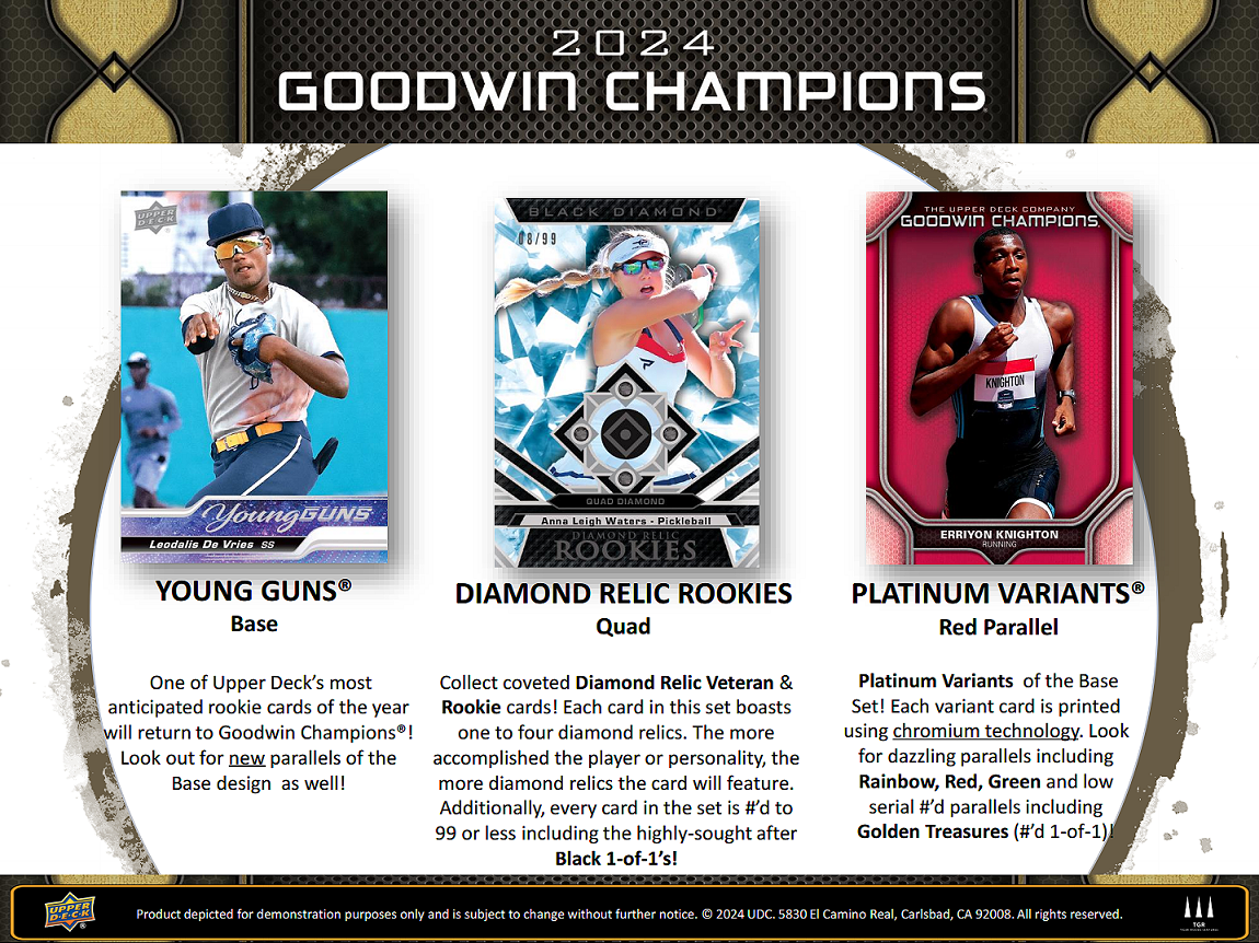 2024 Upper Deck Goodwin Champions Hobby ASIA
