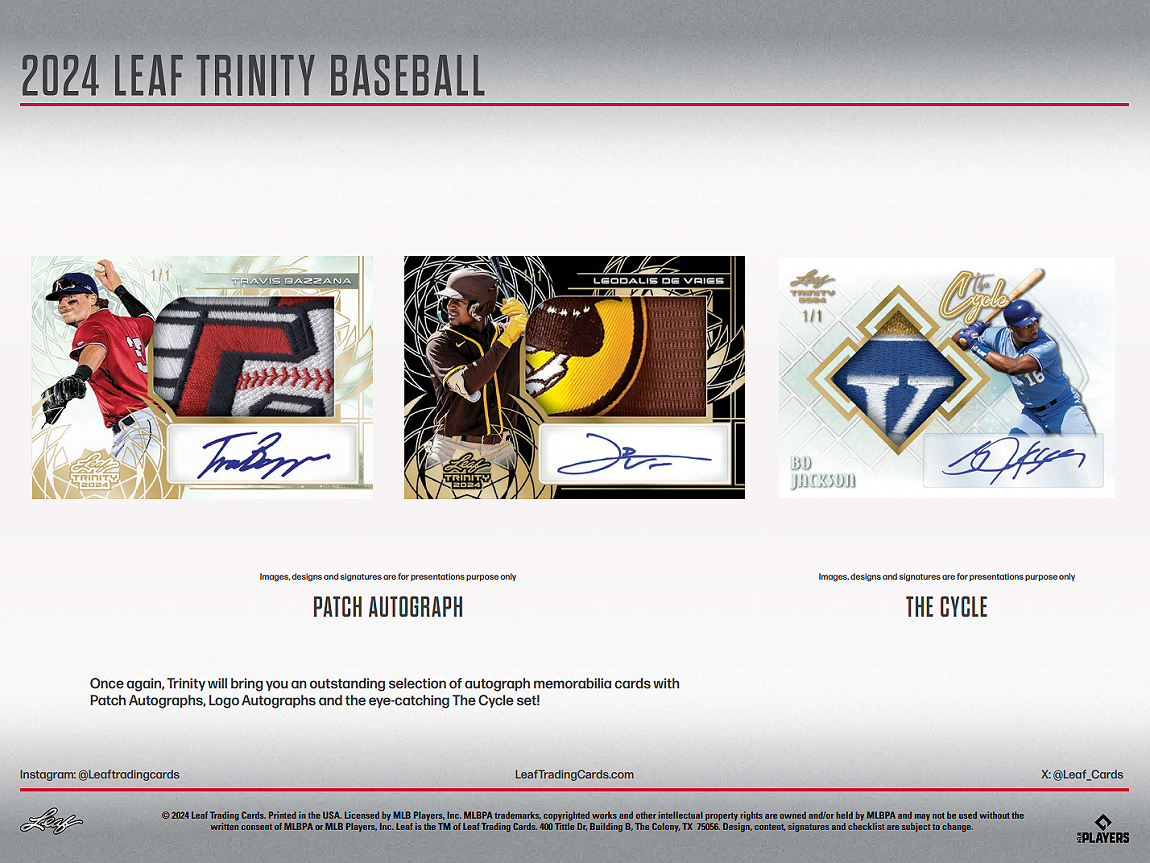 2024 Leaf Trinity Baseball
