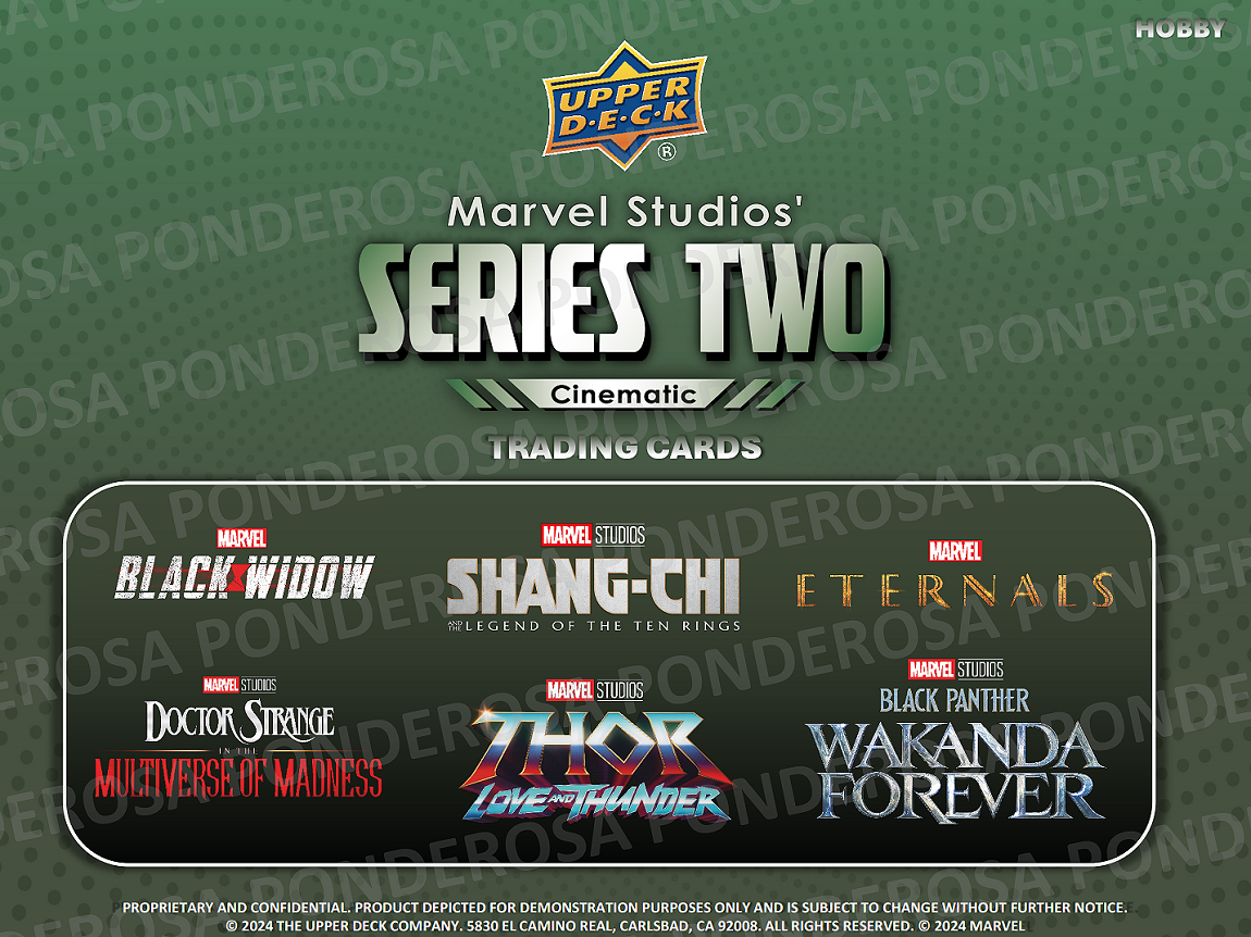 Upper Deck Marvel Studios' Series 2 - Cinematic