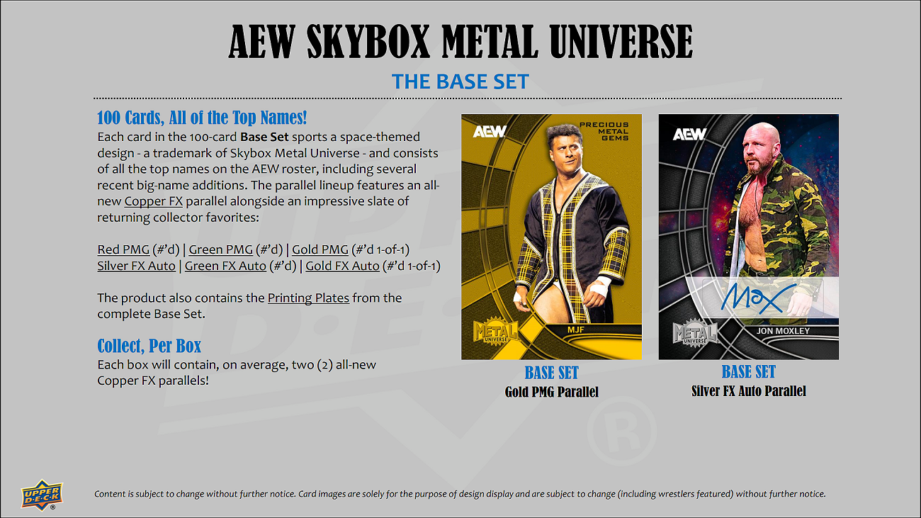 2025 Upper Deck AEW Metal Universe