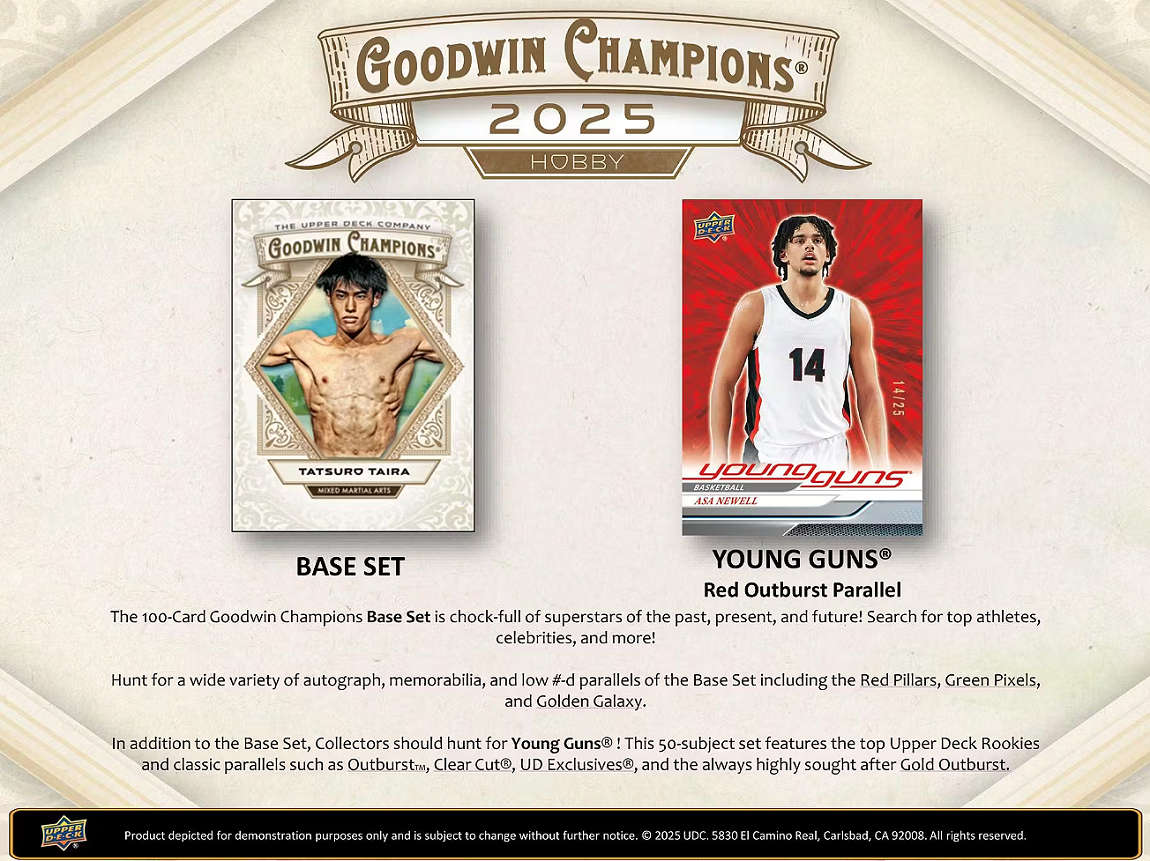 2025 Upper Deck Goodwin Champions ASIA