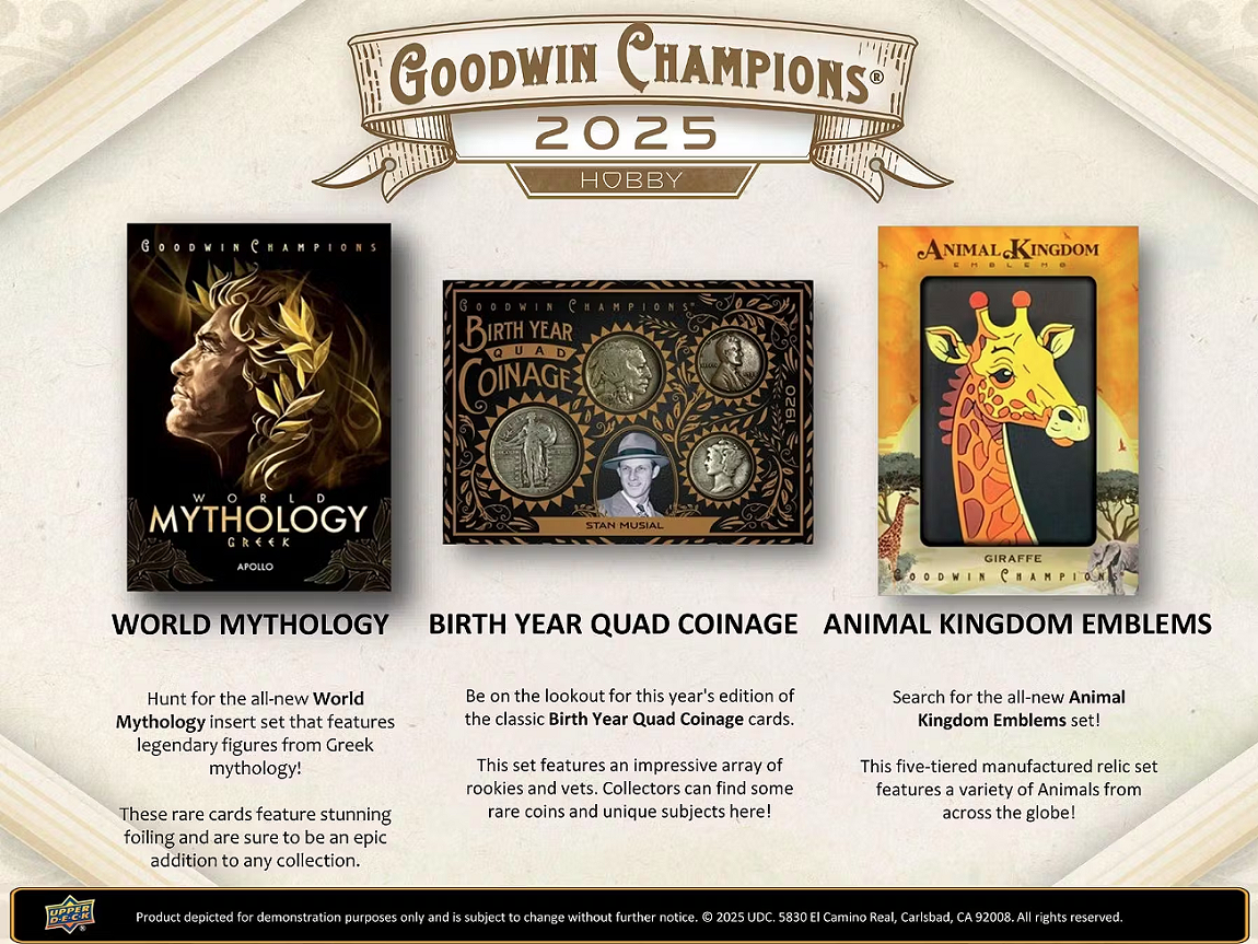 2025 Upper Deck Goodwin Champions ASIA