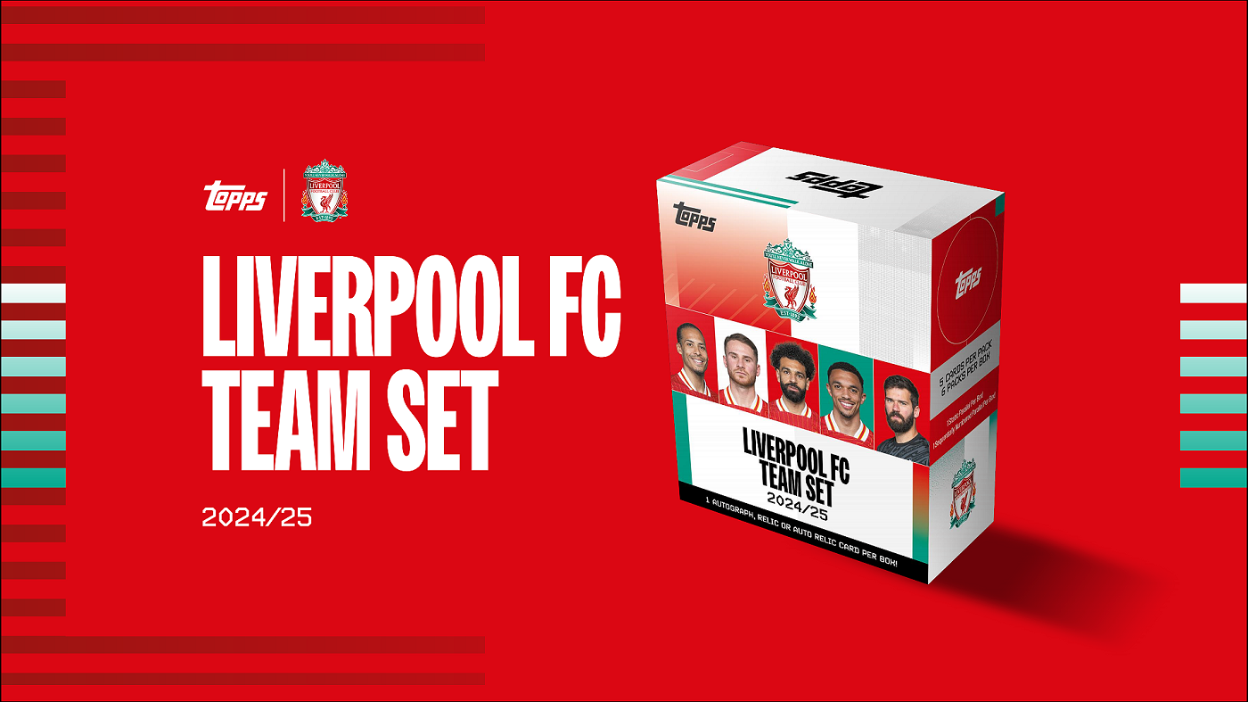2024-25 Topps Liverpool FC Team Set